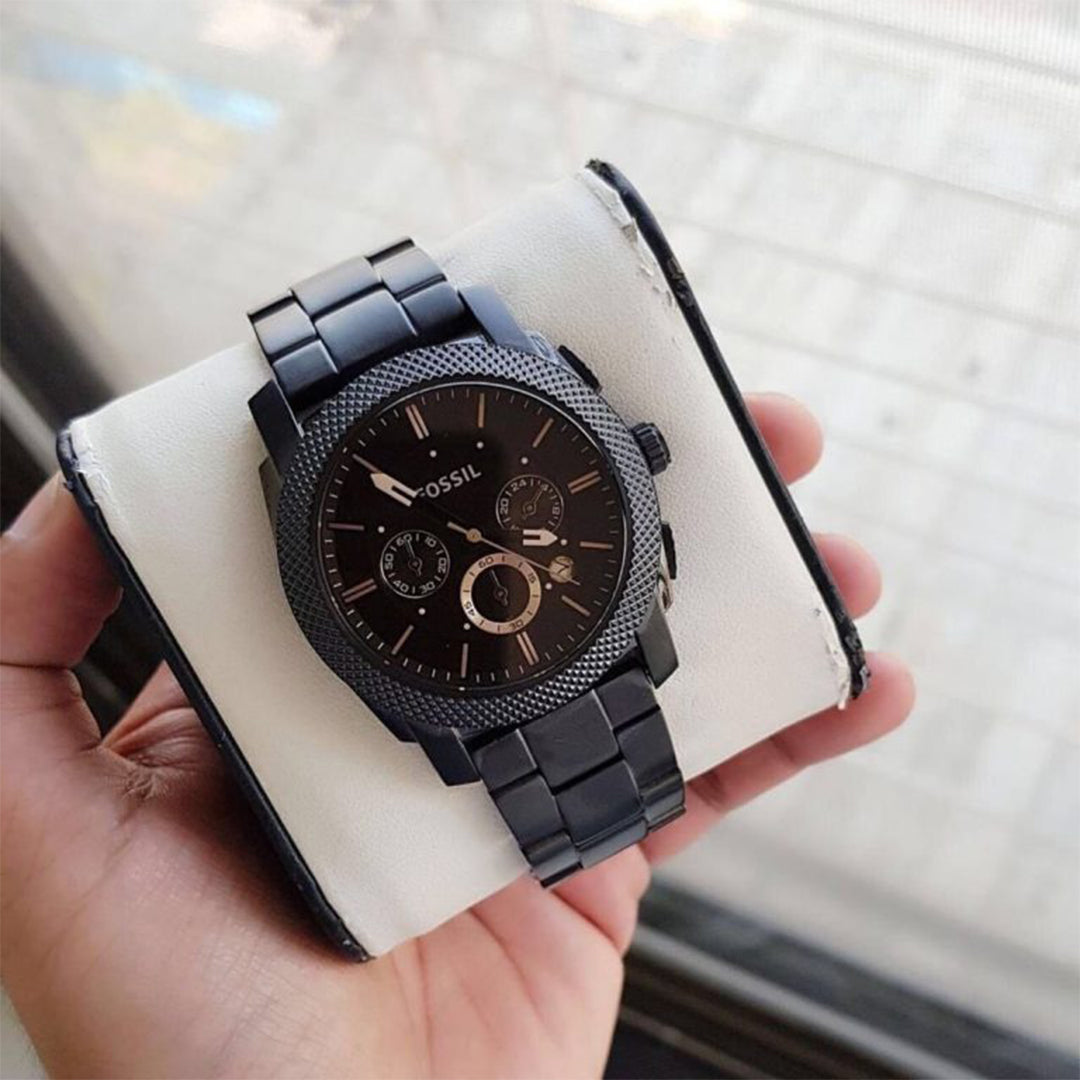 Fossil Fs4682 Metal Black Watch – watchcraft